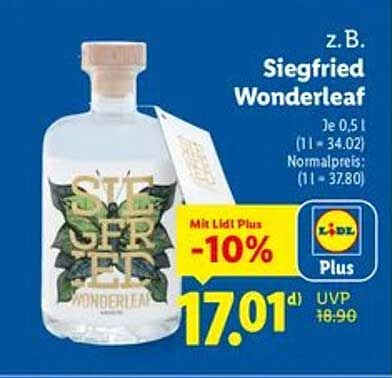 Siegfried Wonderleaf Angebot bei Lidl - ProspektGuru.de