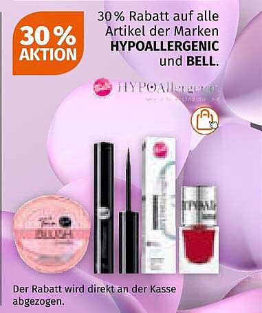 30% Rabatt Auf Alle Artikel Der Marken Hypoallergen Und Bell Angebot ...