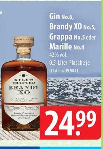Brandy Xo No.5 Angebot bei Famila Nord Ost - ProspektGuru.de