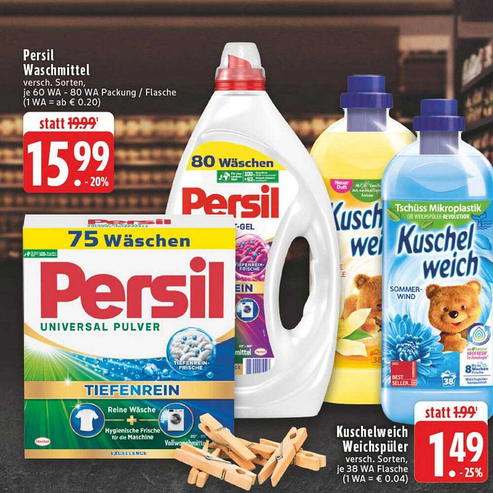 Elegantes Persil Angebot 120 Wãschen Bilder