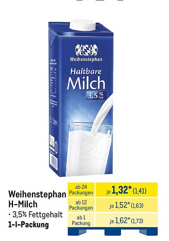 Wunderschone H Milch Angebote Ebenbild