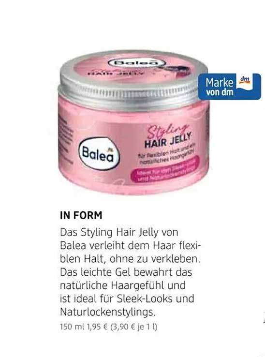 Balea Styling Hair Jelly Angebot bei dm