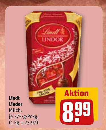 Lindt Lindor Angebot bei REWE