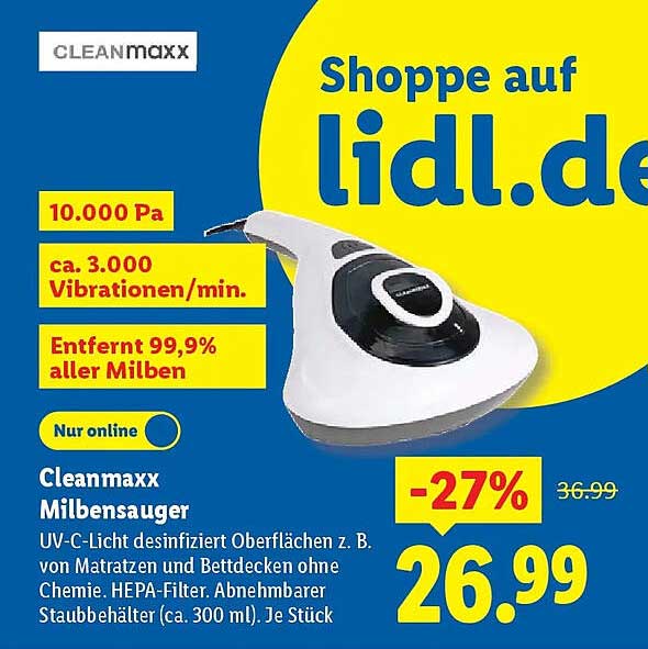 Postavis Cleanmaxx Lidl