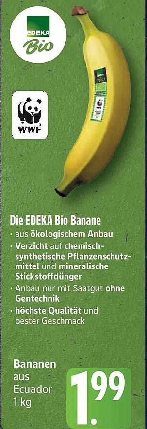 Die Edeka Bio Banane Angebot bei Marktkauf - ProspektGuru.de