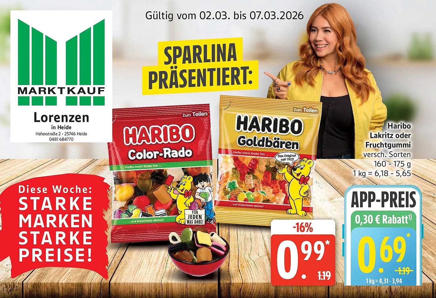Haribo Lakritz Oder Fruchtgummi Versch. Sorten 160 - 175 G Angebot bei ...