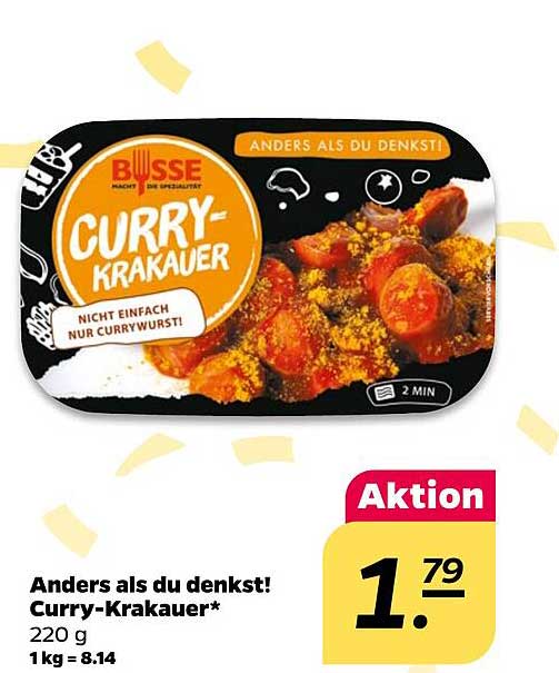 Anders Als Du Denkst! Curry-Krakauer* Angebot bei NETTO - ProspektGuru.de