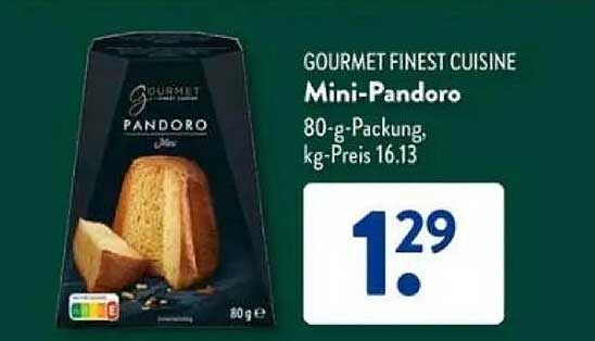 Mini-Pandoro Angebot bei Aldi Süd - ProspektGuru.de