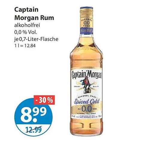 Captain Morgan 0 0 Alkoholfrei
