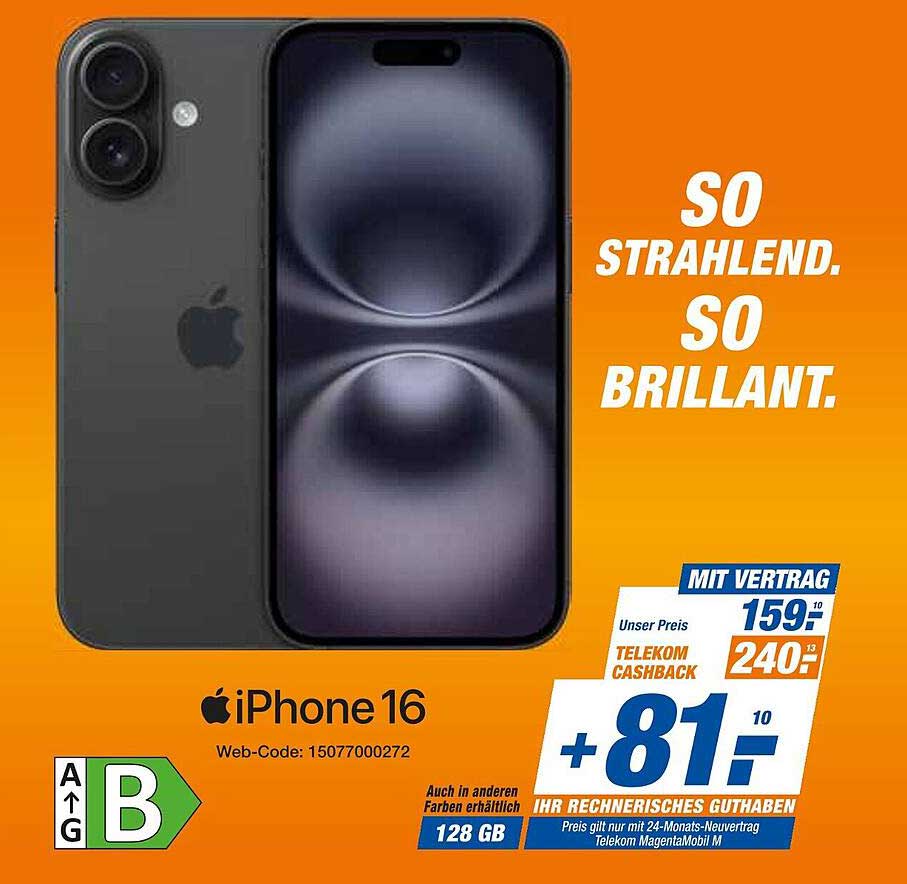 Iphone 17 (256Gb) Angebot bei MEDIMAX - ProspektGuru.de