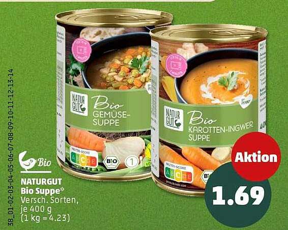 Naturgut Bio Gemüsereis* Versch. Sorten, Je 300 G Angebot bei Penny ...