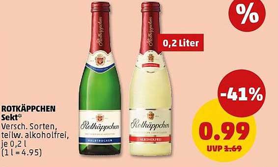 Rotkäppchen Sekt Alkoholfrei 0,75-L-Fl. Angebot bei Alldrink ...