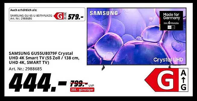 Samsung 4K-Uhd-Smart-Tv Angebot bei Lidl - ProspektGuru.de