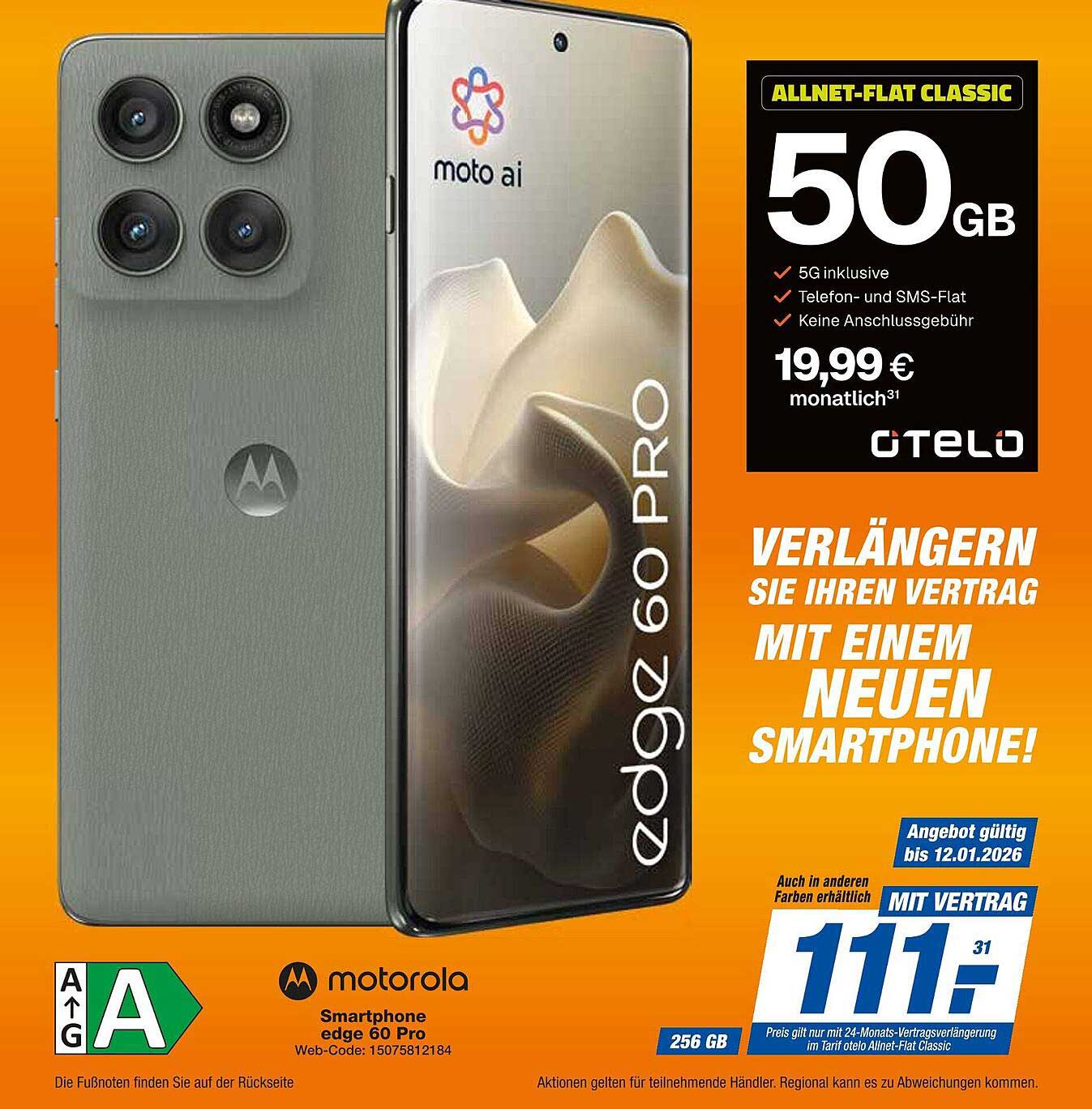 Smartphone Edge 60 Pro Angebot bei Expert - ProspektGuru.de