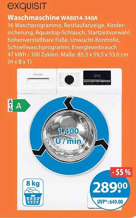 Waschmaschine Wwg 880 Wps Angebot bei MEDIMAX - ProspektGuru.de