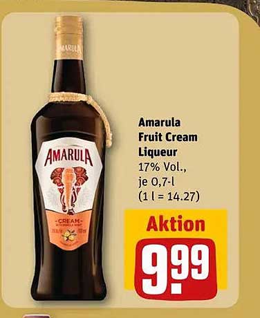Amarula Fruit Cream Liqueur Angebot bei REWE Kaufpark