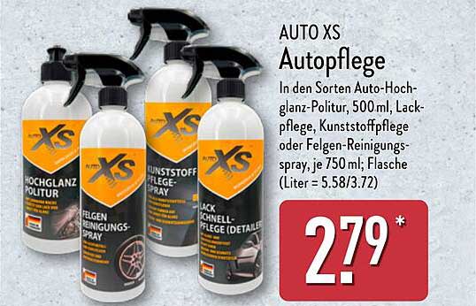 Auto Xs Autopflege Angebot bei Aldi Nord