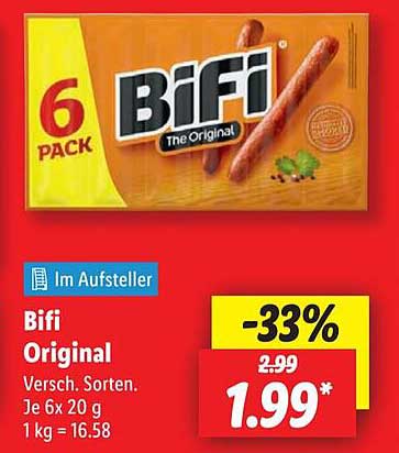 Bifi Original Angebot bei Lidl - ProspektGuru.de