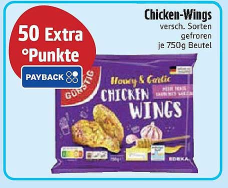 Chicken-Wings Angebot bei Edeka