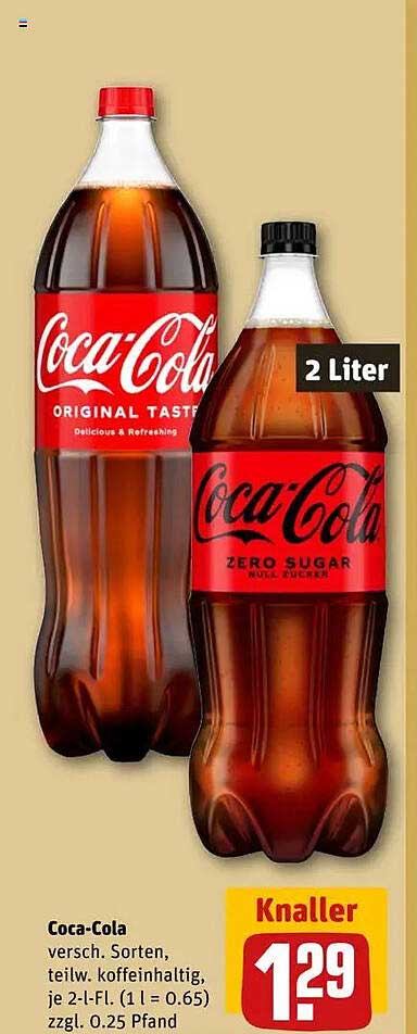Coca-Cola Angebot bei REWE Kaufpark