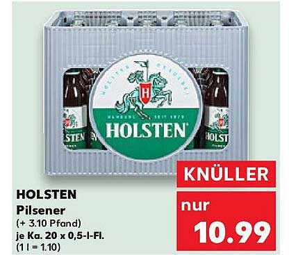 Holsten Pilsener Angebot bei Kaufland - ProspektGuru.de