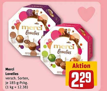 Merci Lovelies Angebot bei REWE Center