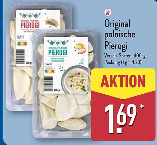Original Polnische Pierogi Angebot bei Aldi Nord - ProspektGuru.de