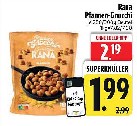 Rana Pfannen-Gnocchi Angebot bei Edeka