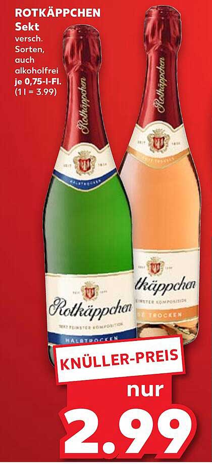 Schöne Rotkäppchen Sekt Angebot Kaufland Ebenbild