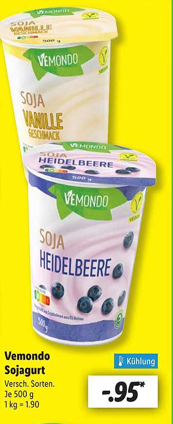 Vemondo Sojajoghurt Angebot bei Lidl