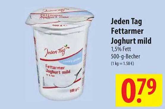 Jeden Tag Joghurt