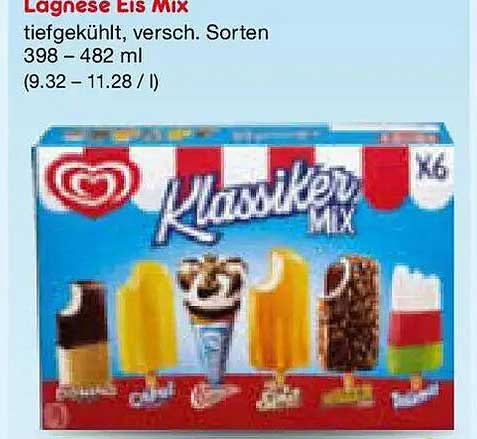 Lagnese Eis Mix Angebot bei Netto Marken-Discount - ProspektGuru.de