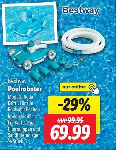 Bestway Poolroboter Angebot bei Lidl - ProspektGuru.de