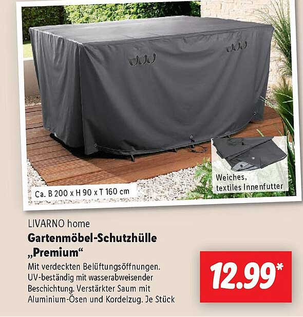 Verwunderlich Schutzhülle Auflagen Lidl Ebenbild