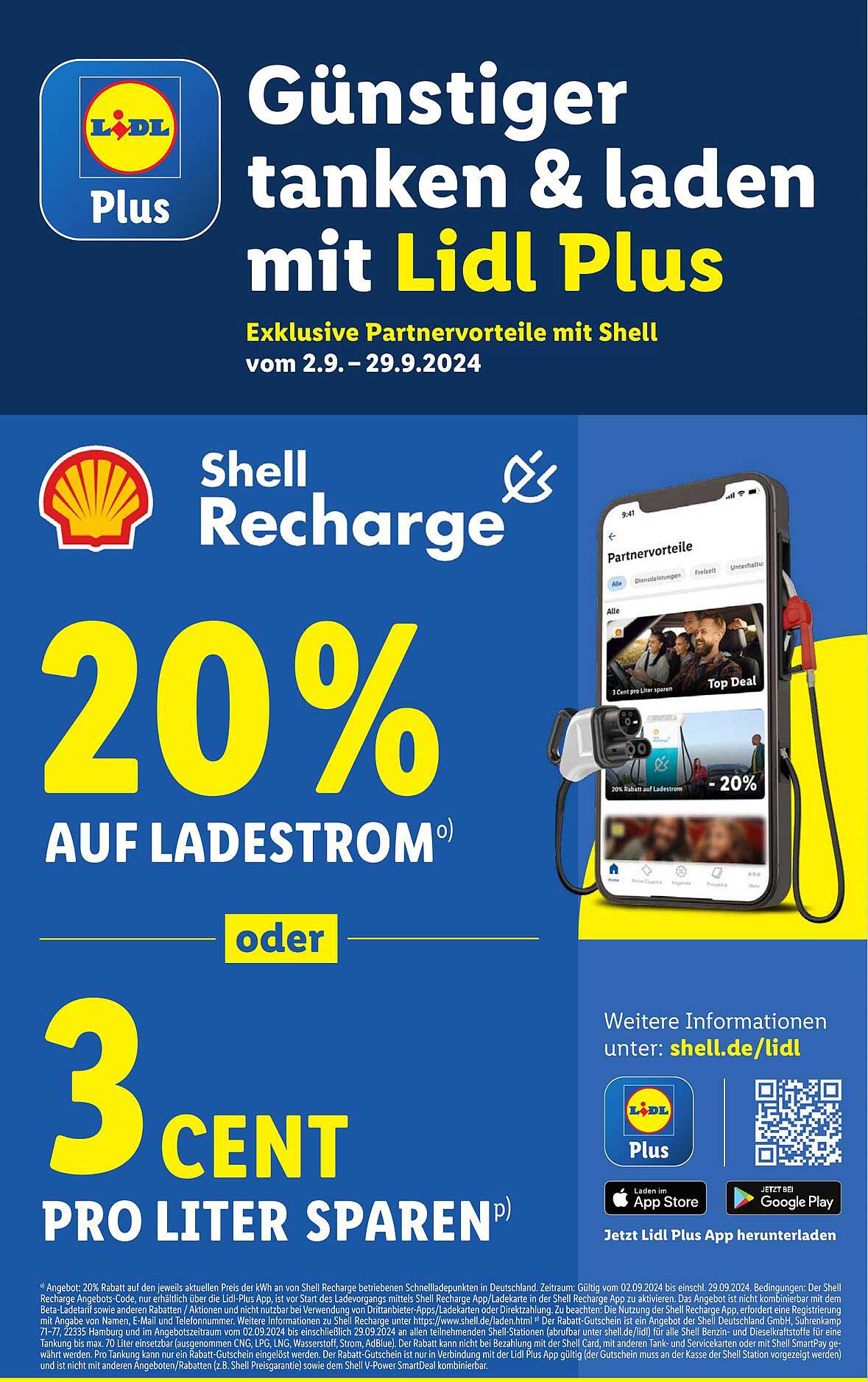 Günstiger Tanken & Laden Mit Lidl Plus Angebot bei Lidl - ProspektGuru.de