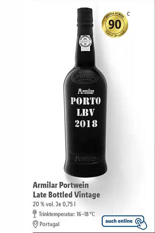 Armilar Porto Lbv 2018 Angebot bei Lidl - ProspektGuru.de