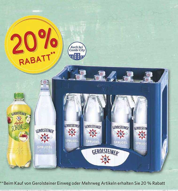 Wunderbar Gerolsteiner Angebot In Meiner Nhe Bilder