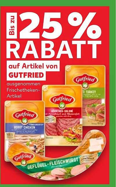 Gutfried Angebot bei Kaufland