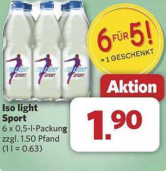 Iso Light Sport Angebot bei Combi - ProspektGuru.de
