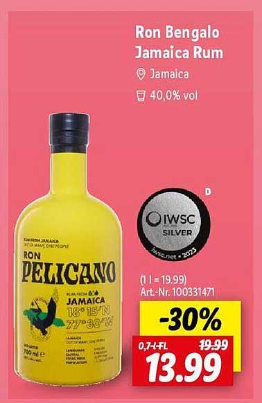 Ron Pelicano Angebot bei Lidl - ProspektGuru.de