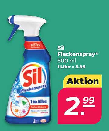 Sil Flecken Spray Angebot bei NETTO