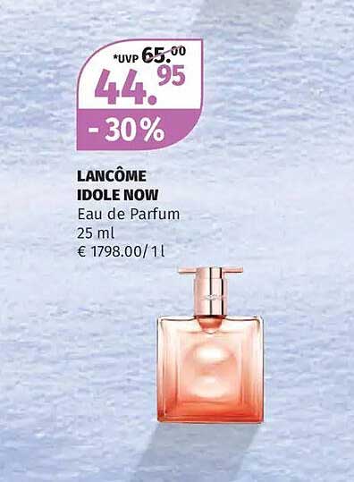Lancôme Idole Now Eau De Parfum 25 Ml Angebot bei Müller - ProspektGuru.de