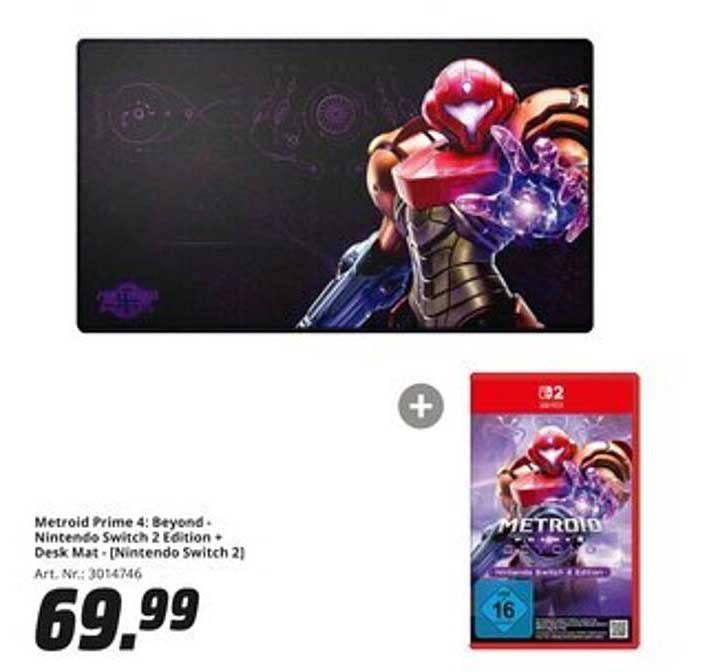 Metroid Prime 4: Beyond - Nintendo Switch 2 Edition + Desk Mat Angebot ...