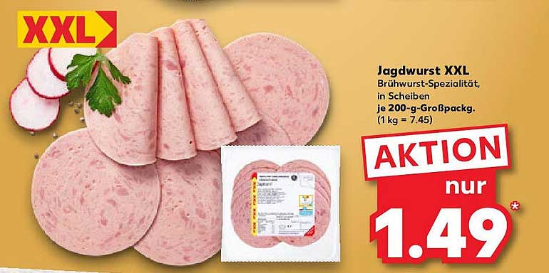Jagdwurst Xxl Angebot bei Kaufland