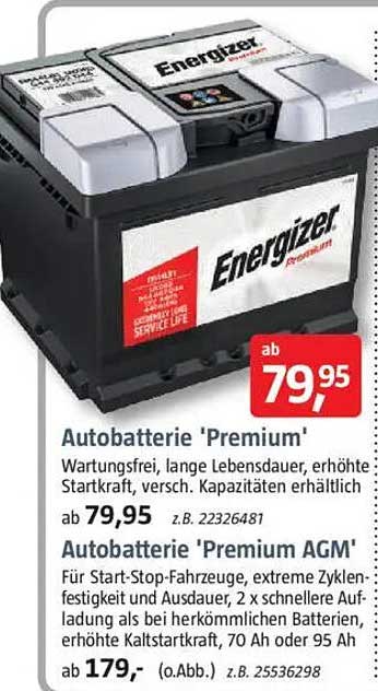 Erstaunlich Toom Baumarkt Autobatterie Bilder