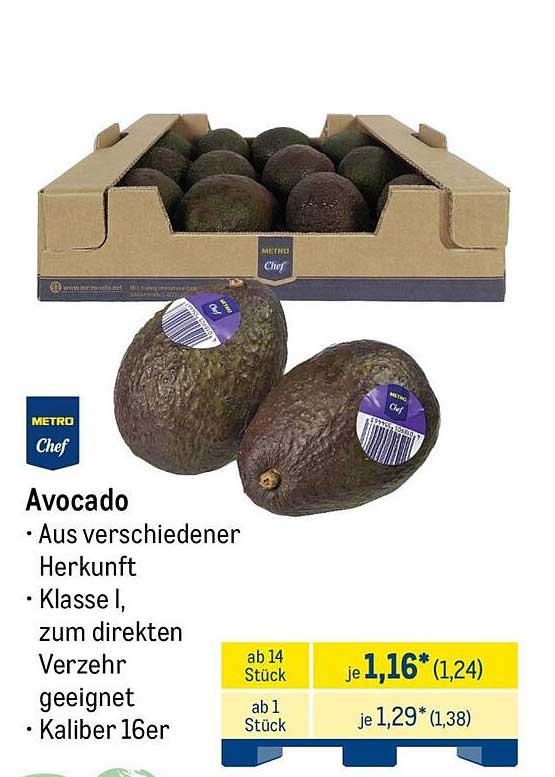 Avocado Angebot bei METRO - ProspektGuru.de