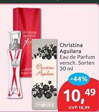 Christina Aguilera Eau De Parfum Versch. Sorten 30 Ml Angebot bei Budni ...