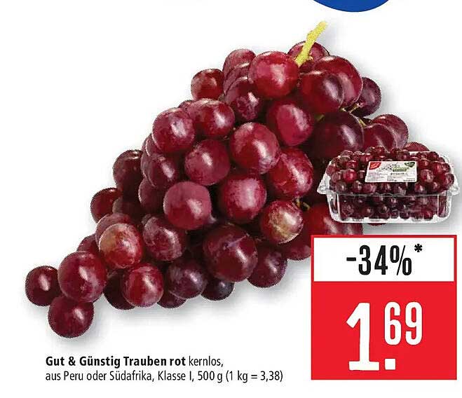 Kalorien Trauben Rot