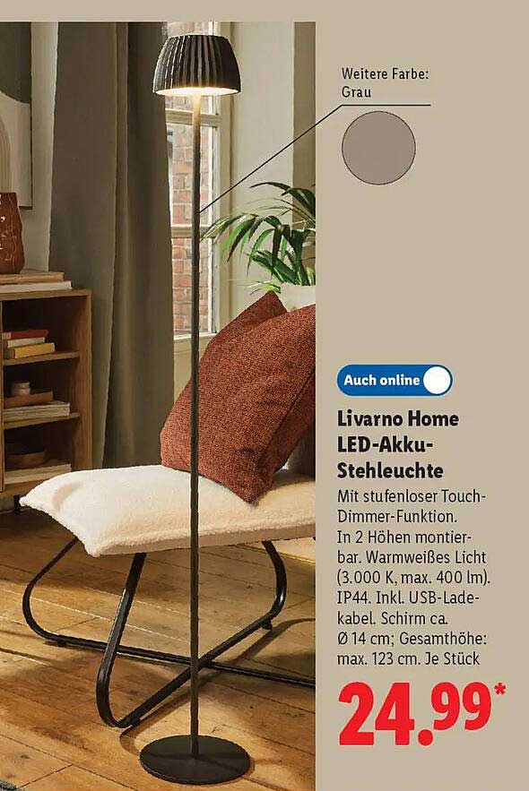 Schãne Led Stehleuchte Lidl Fotos