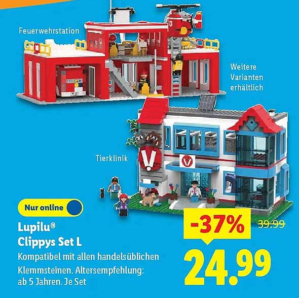 Lupilu® Clippys Set L Angebot bei Lidl - ProspektGuru.de